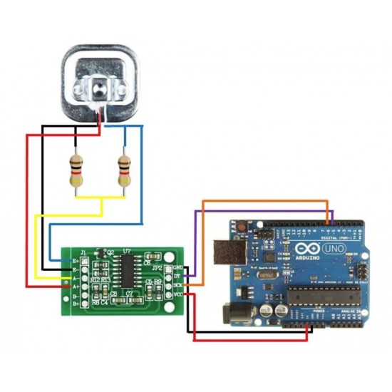 HX711 Load Cell Amplifier Module